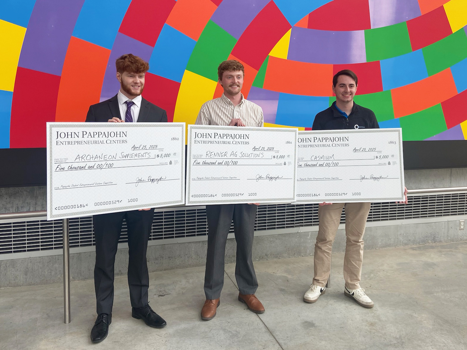 NIACC Student Caleb Renner Wins Top Prize at 2025 Pappajohn Student ...